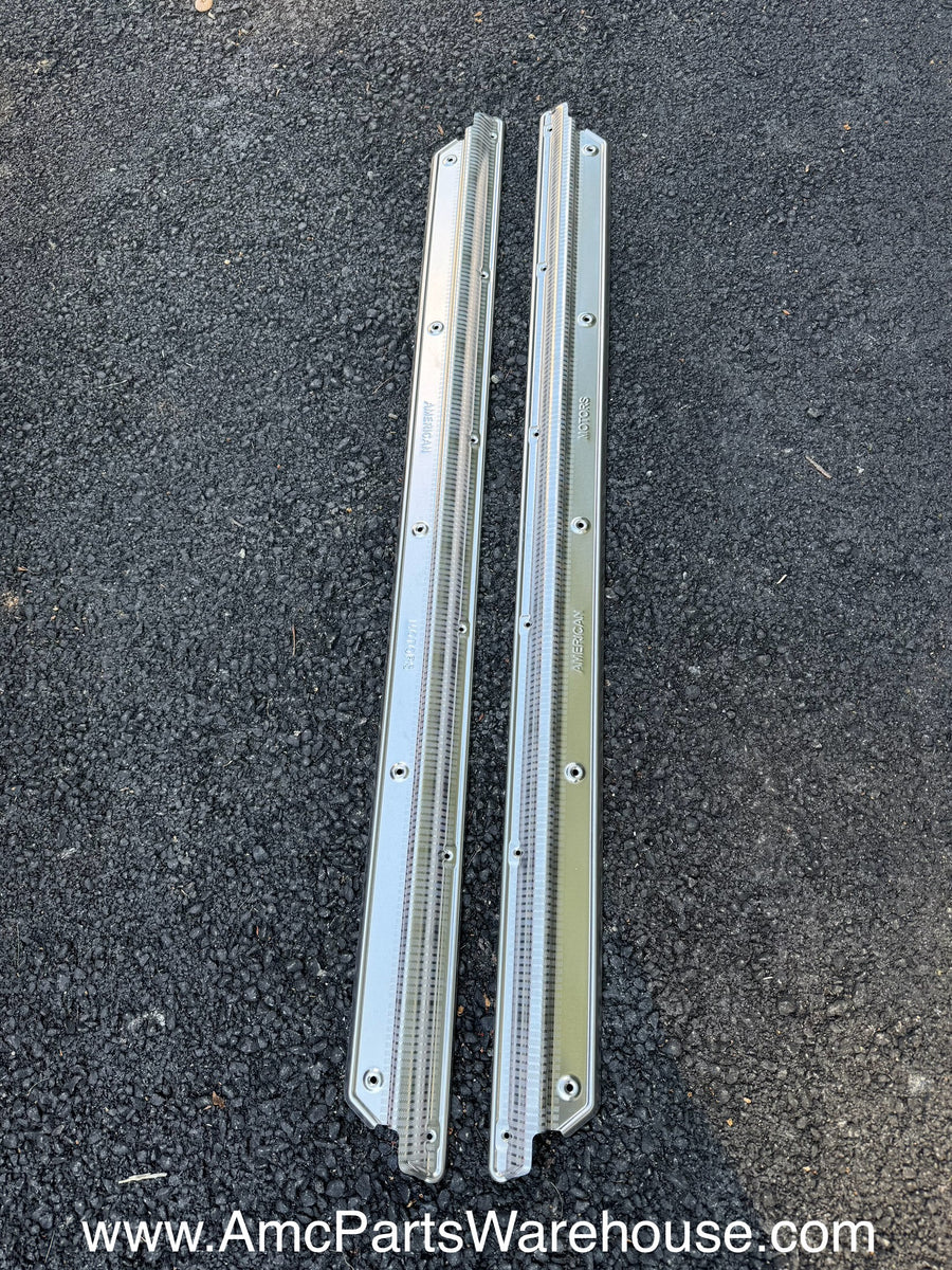 AMC Door Scuff Plate. One side for AMC Javelin, AMX, Rambler American ...