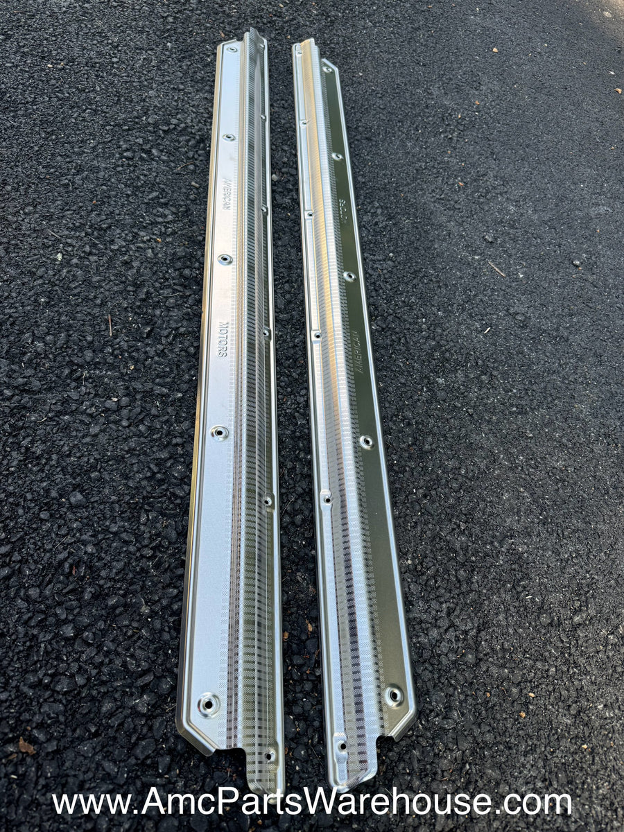 AMC Door Scuff Plate. One side for AMC Javelin, AMX, Rambler American ...