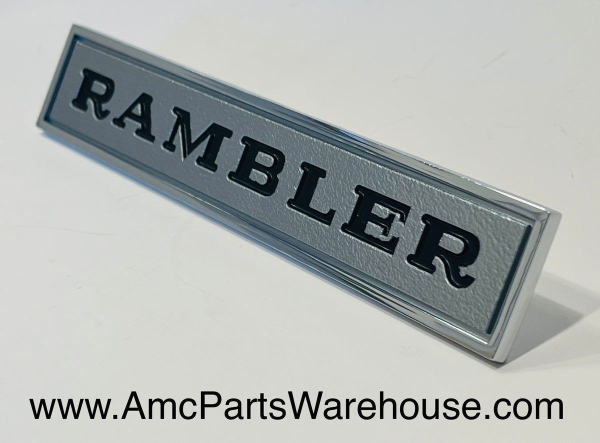 1964-1967 AMC Rambler Rebel Emblem Trunk Deck Lid Emblem – AMC Parts ...