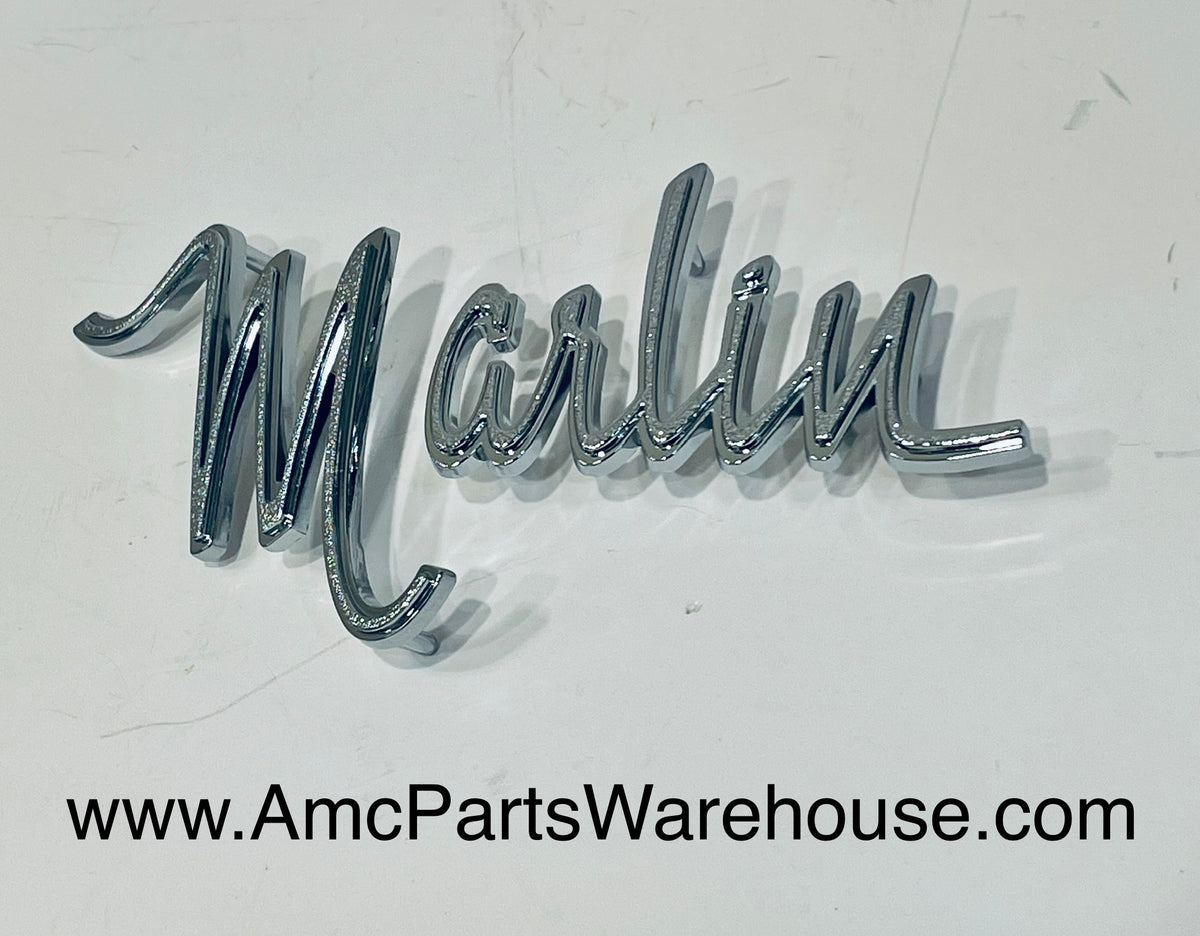AMC Marlin rear trunk emblem – AMC Parts Warehouse