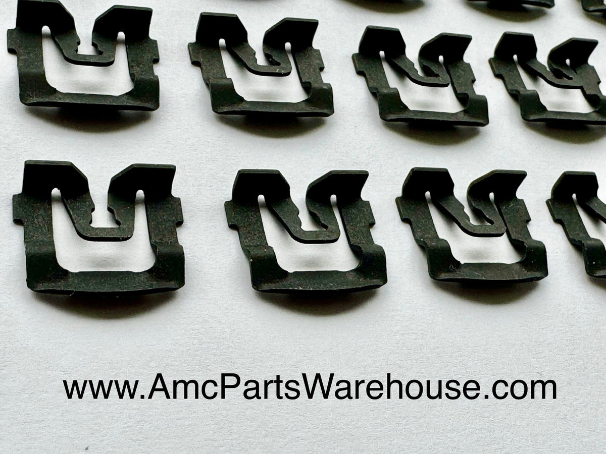 AMC Rambler 20 windshield trim clips AMX Javelin Gremlin Hornet Rebel ...