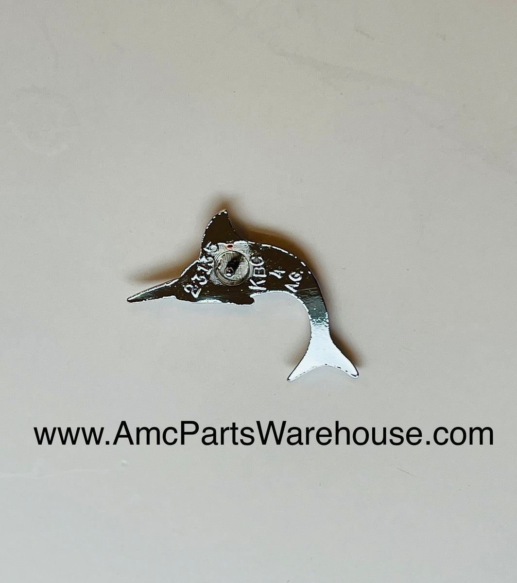 AMC Marlin front hood ornament insert – AMC Parts Warehouse