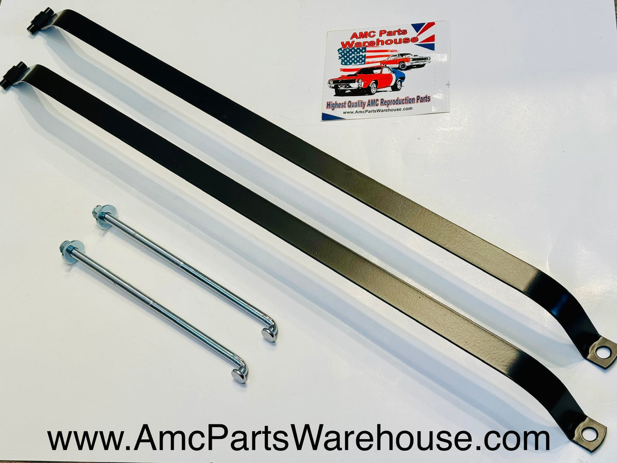 1968-70 AMC AMX, Javelin Gas Tank Straps Set – AMC Parts Warehouse