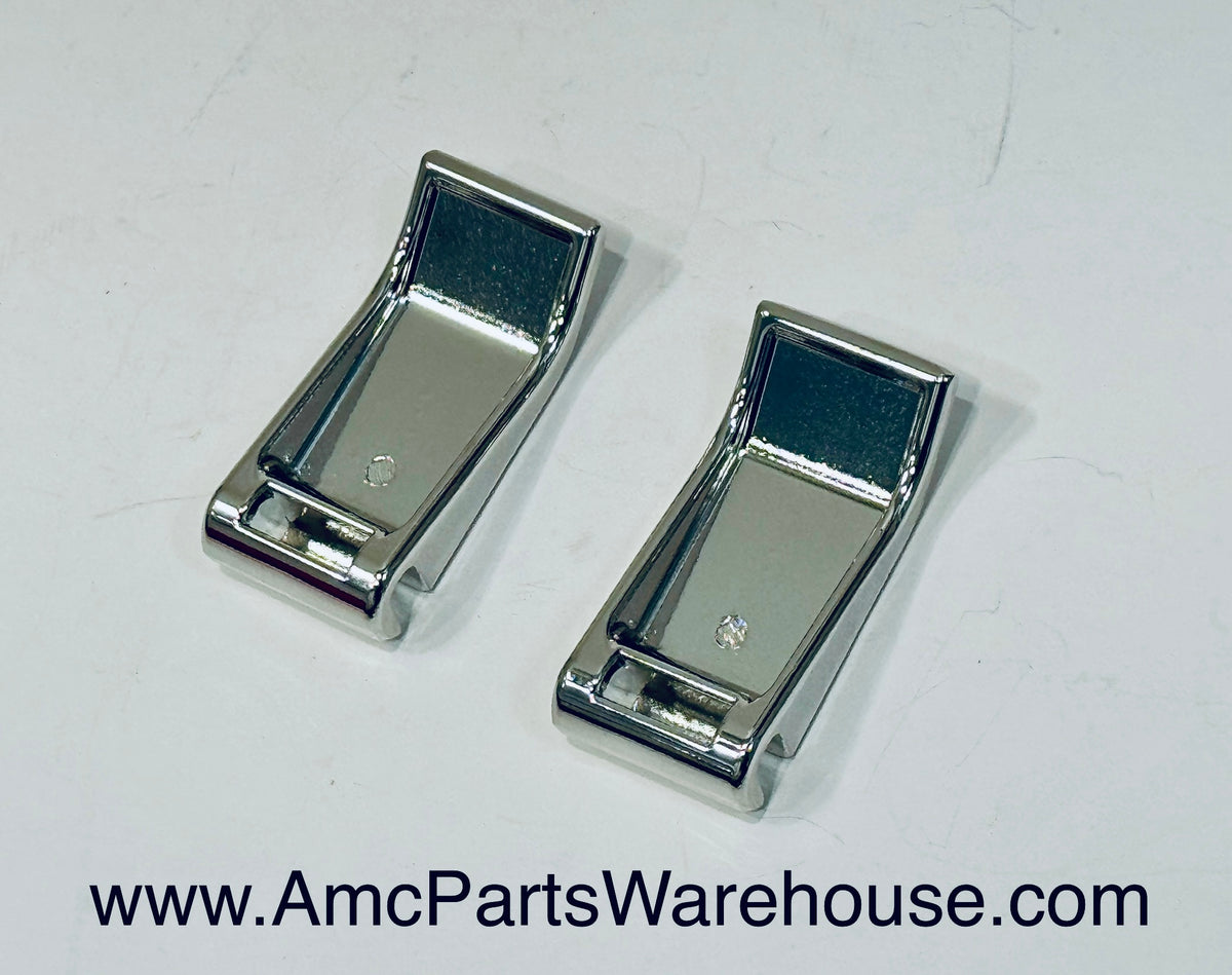 68-70 AMC door lock levers Crome Set – AMC Parts Warehouse