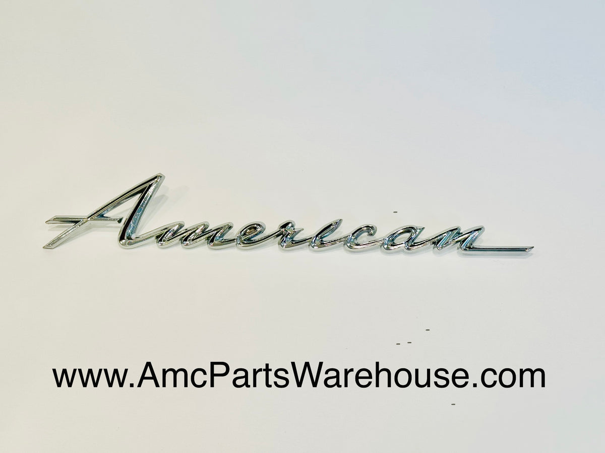 AMC Rambler American Emblem – AMC Parts Warehouse