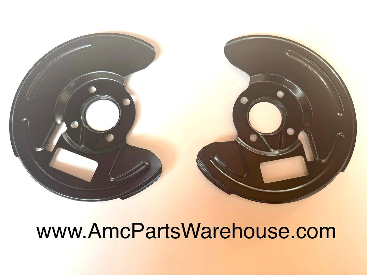 AMC Front Disc Brakes Bendix Dust Shields – AMC Parts Warehouse