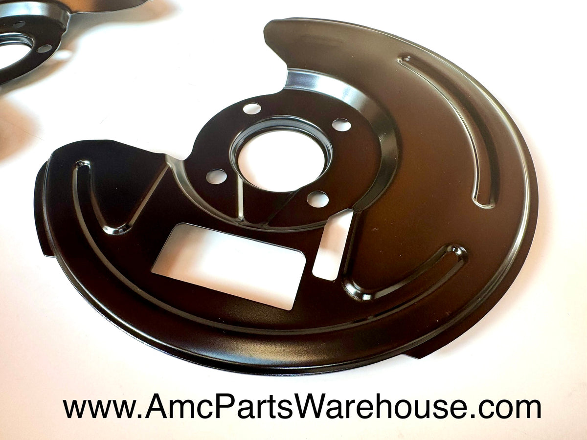 AMC Front Disc Brakes Bendix Dust Shields – AMC Parts Warehouse