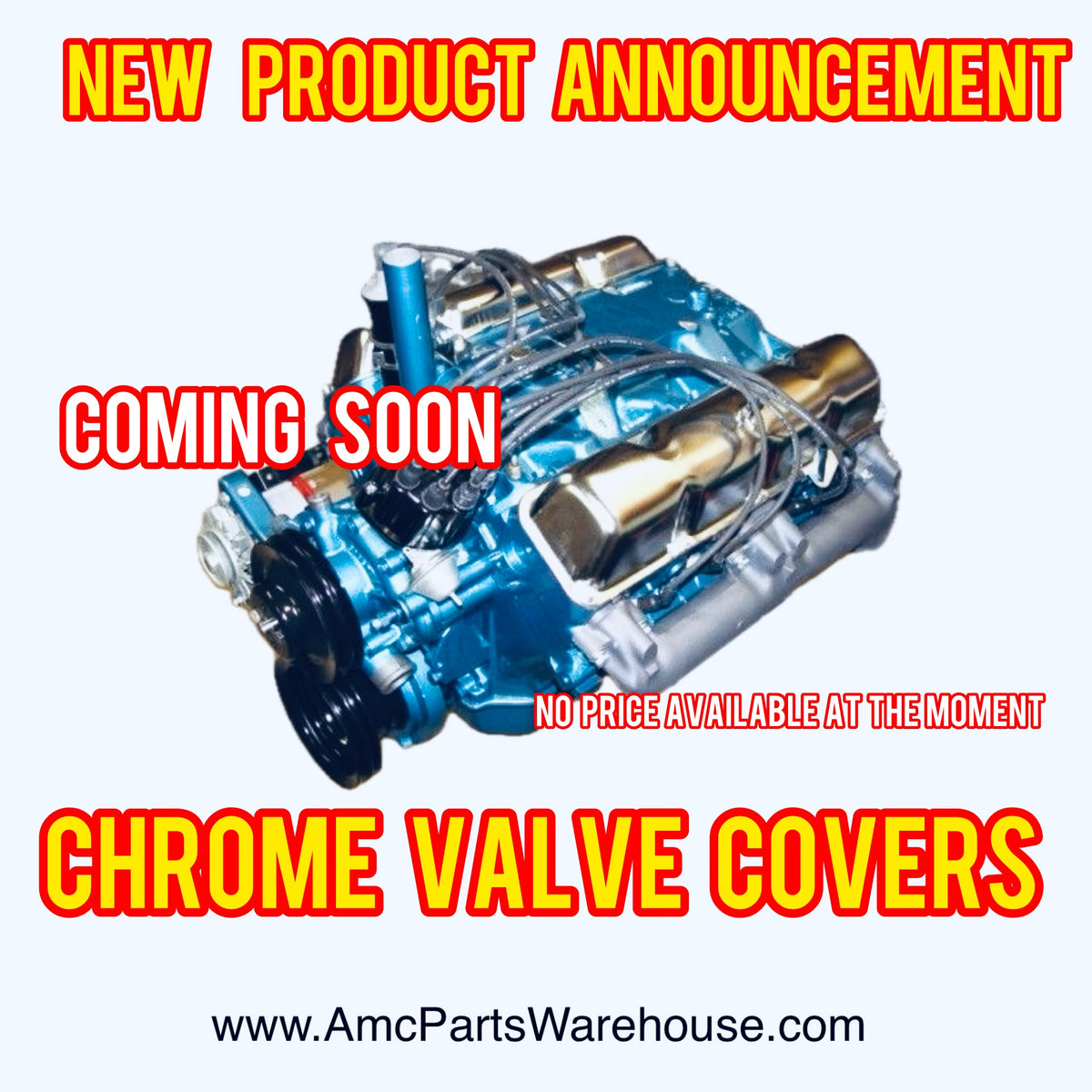 AMC Chrome valve covers – AMC Parts