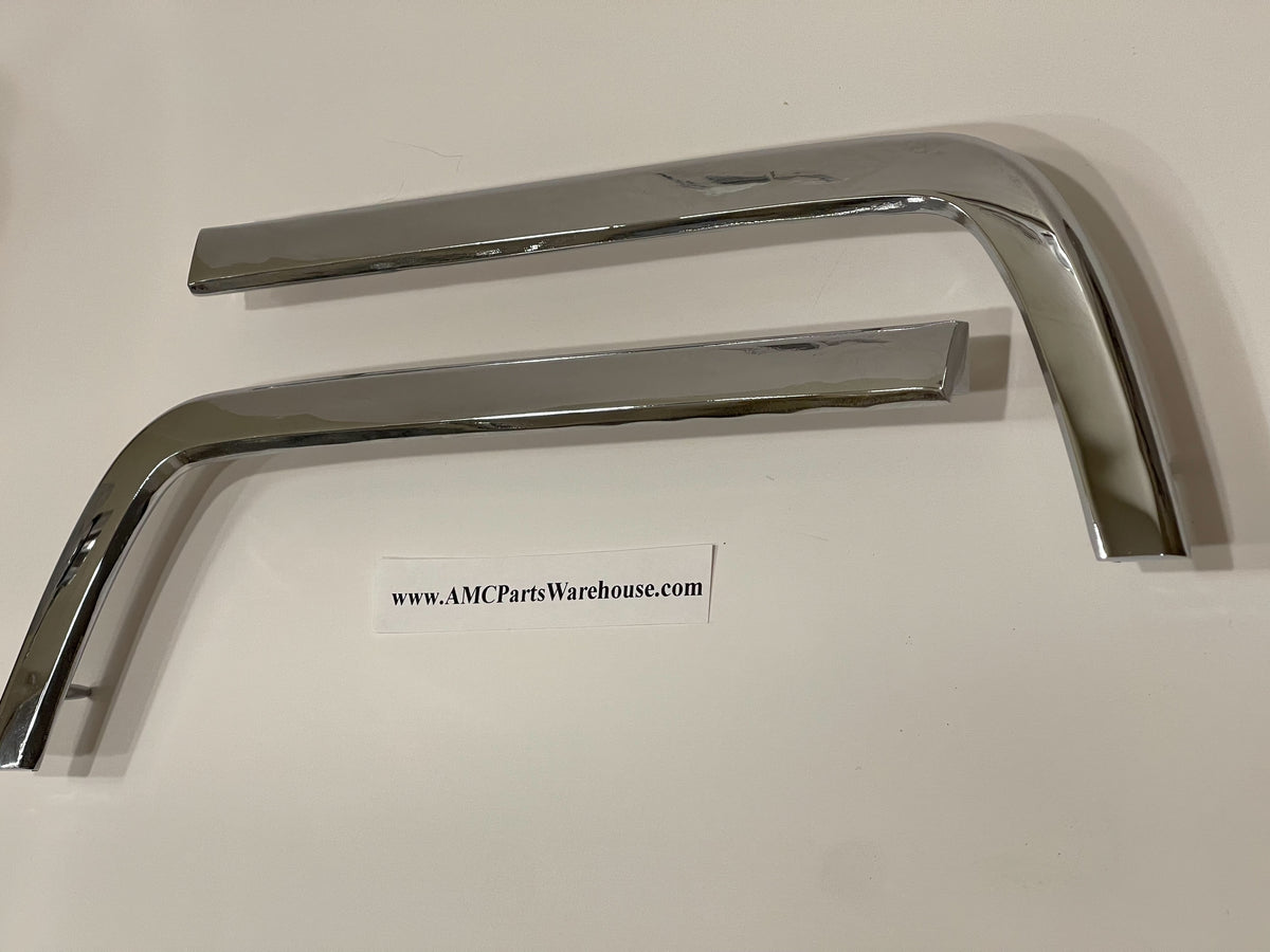 AMC AMX Javelin J Fender Trim Molding set – AMC Parts Warehouse